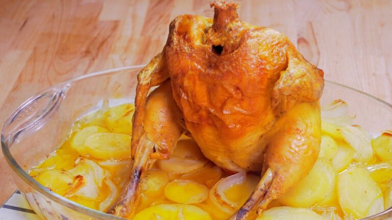 Deliciosa Receta de Pollo Entero Asado al Horno con Cerveza: Sabor y ...