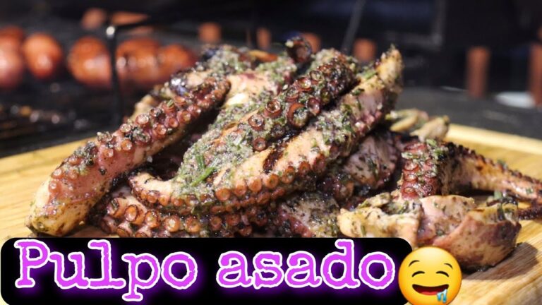 Preparación del Pulpo a la Brasa: Pasos Sencillos para Cocinar un ...